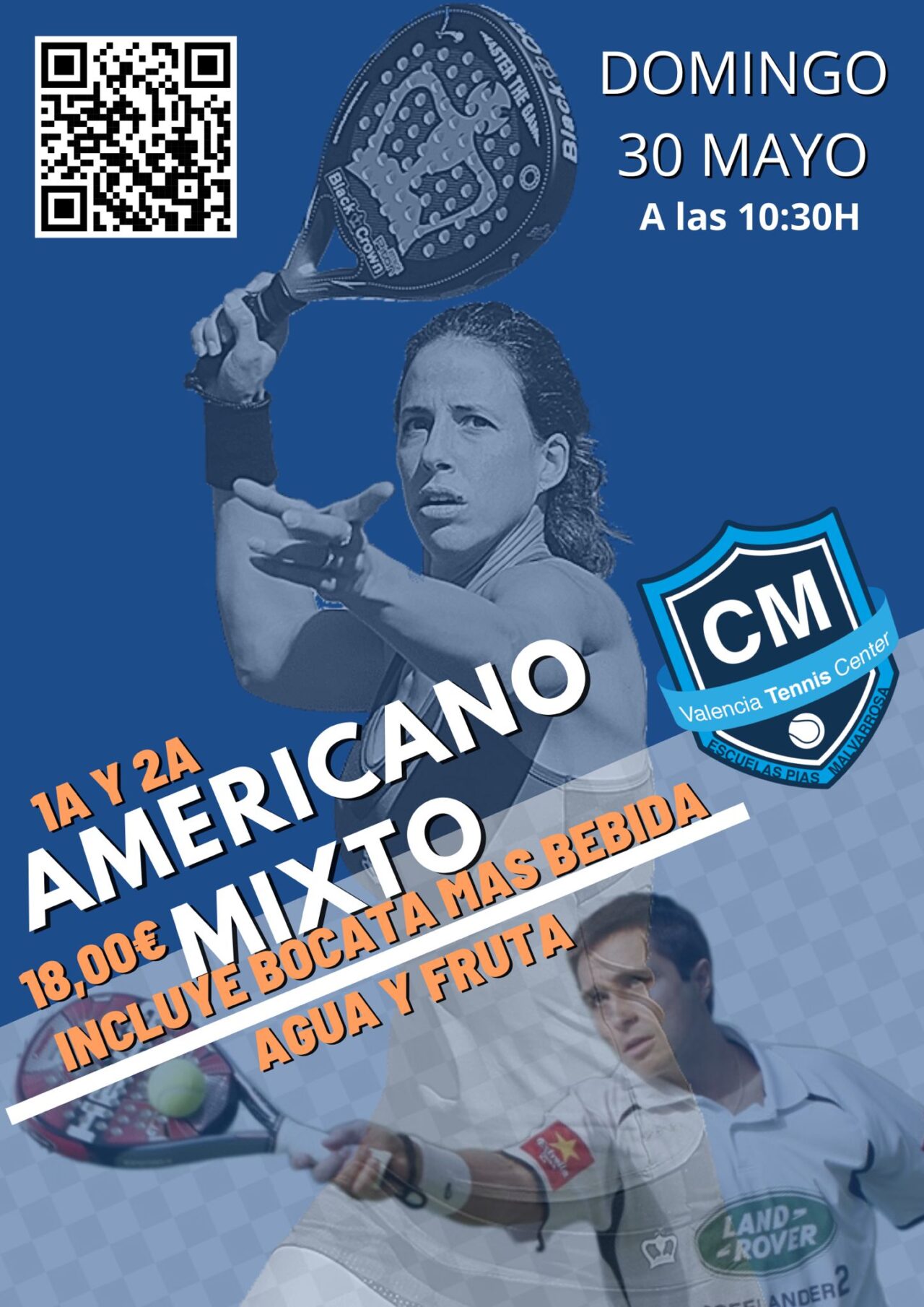 Torneo Pádel Americano Mixto | Valencia Tennis Center